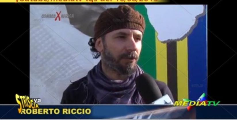 La troupe di Moreno Morello aggredita e sequestrata da Roberto Riccio - Striscia la notizia