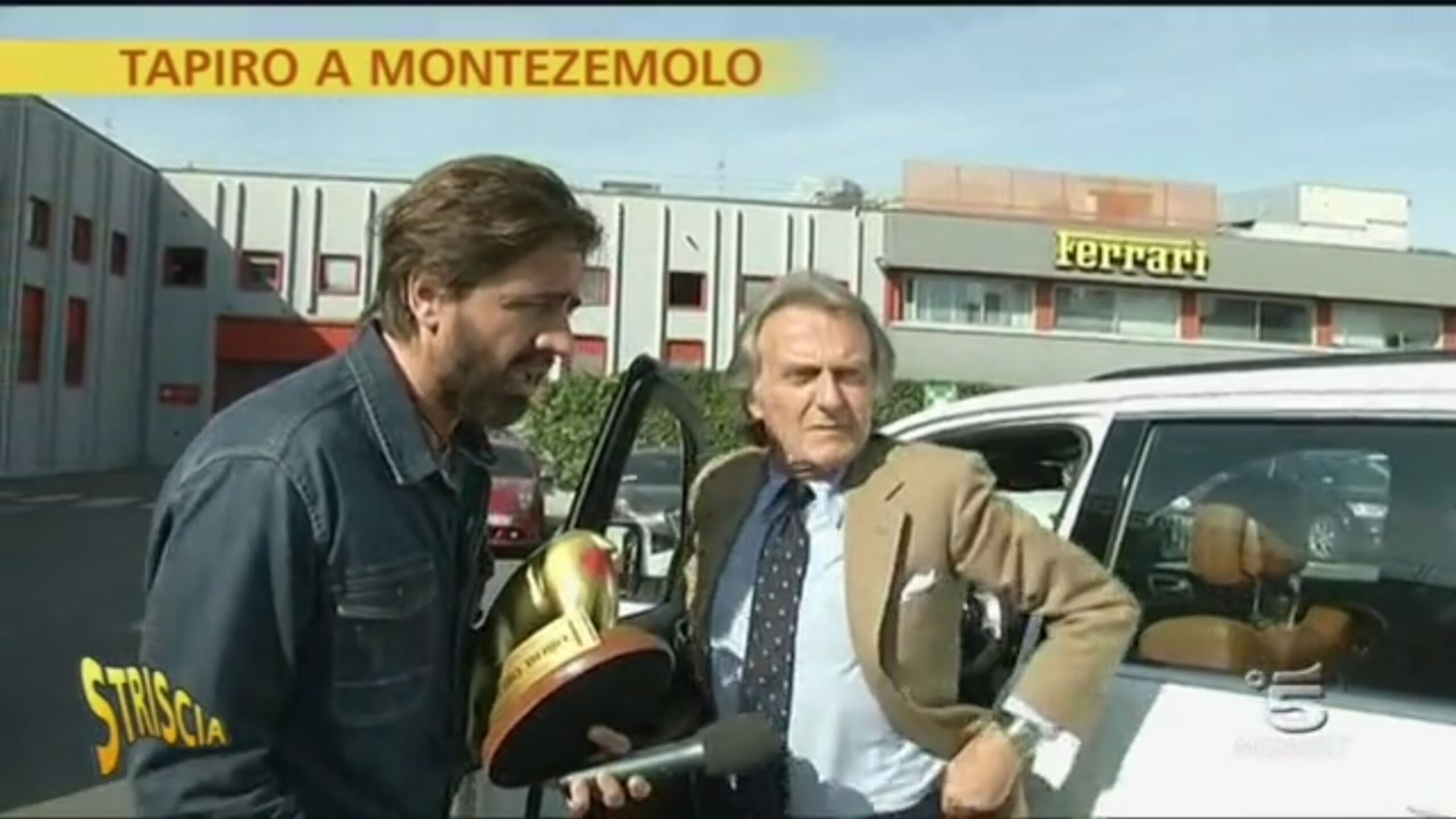 Tapiro d’oro a Luca Cordero di Montezemolo - Striscia la notizia