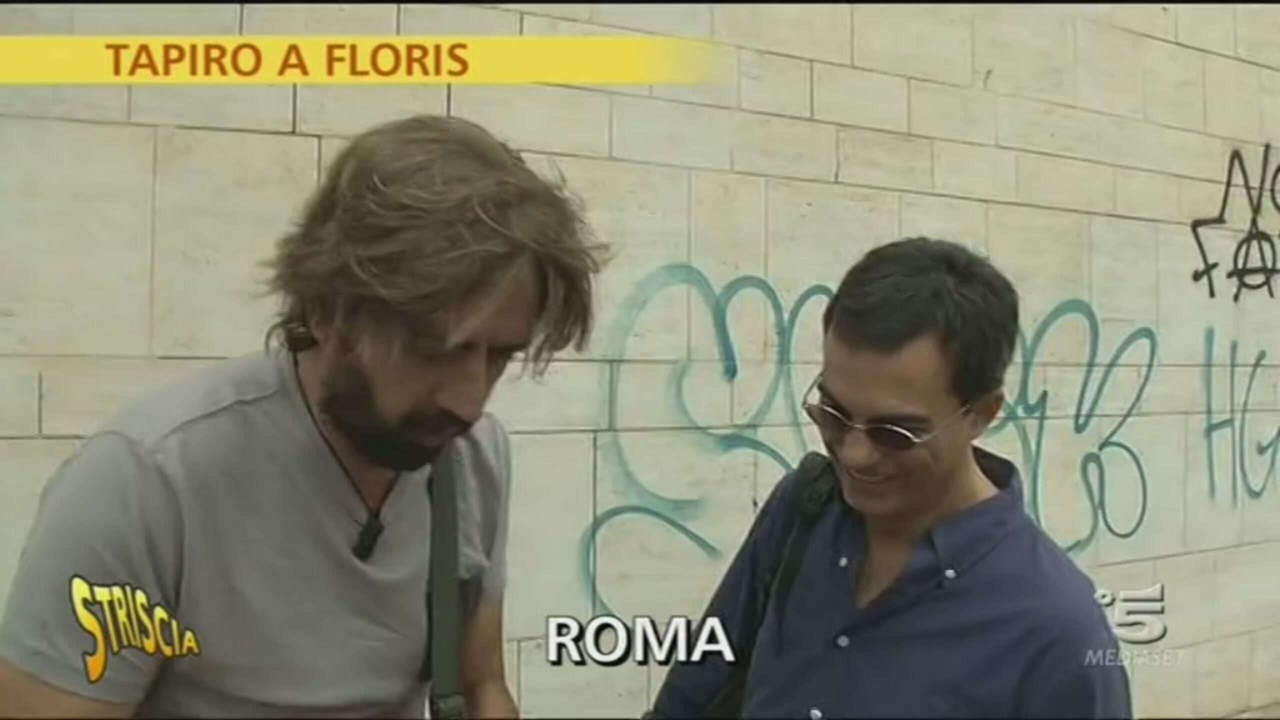 Tapiro a Floris - Striscia la notizia