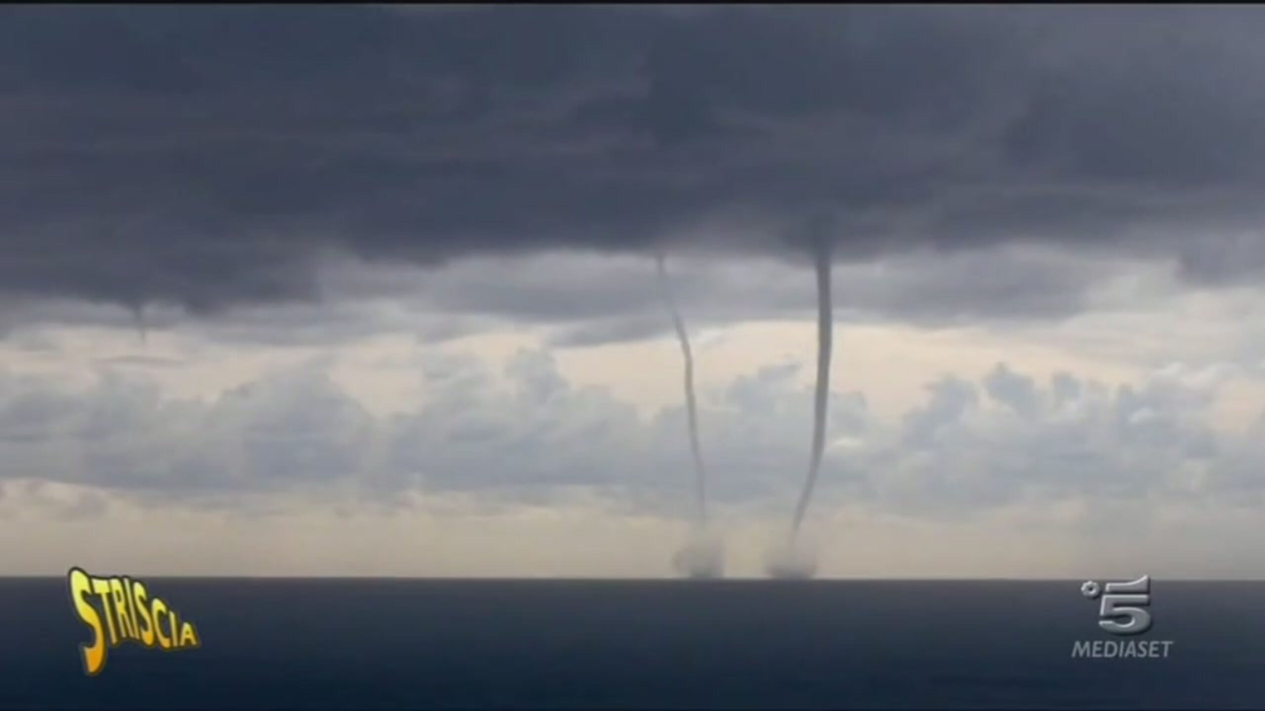 Trombe d’aria - Striscia la notizia