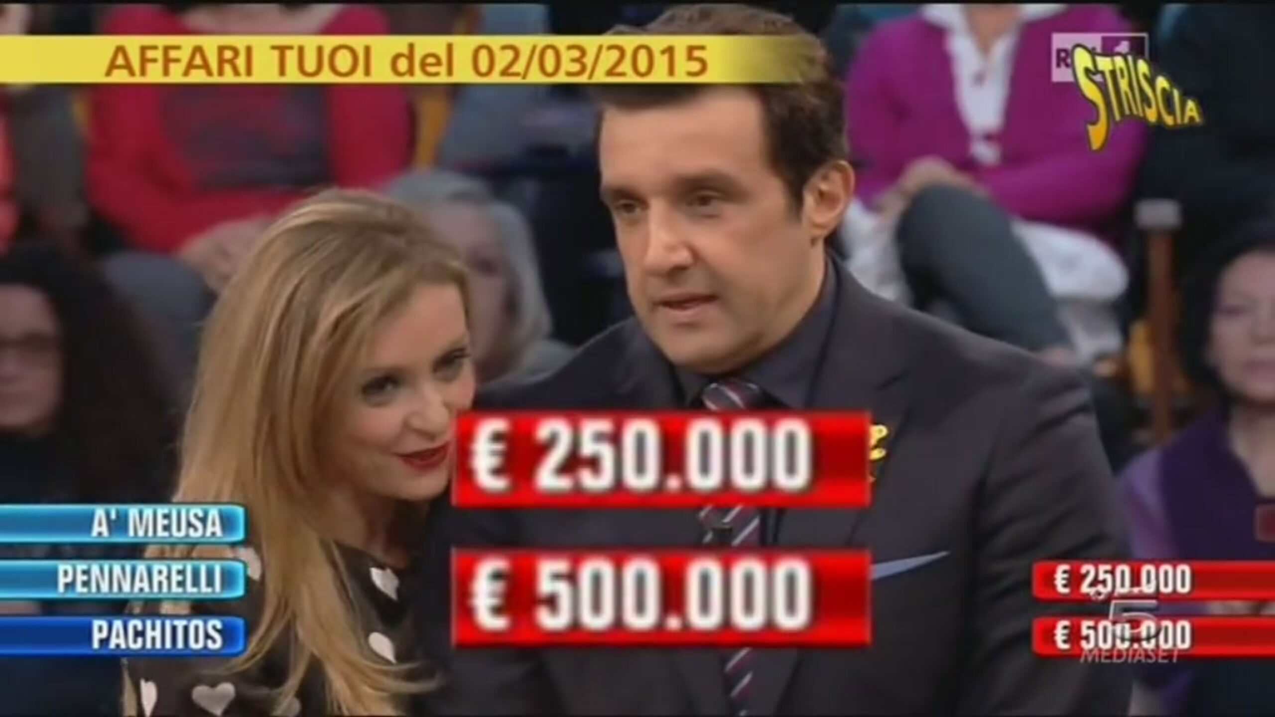 Il caso ad Affari Tuoi - Striscia la notizia