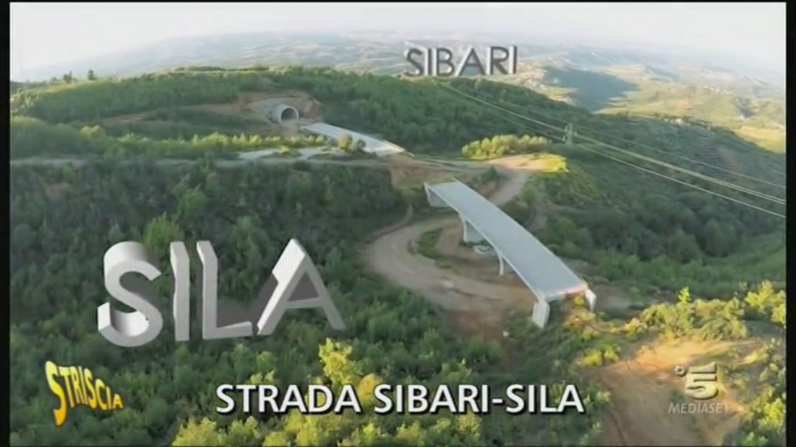 Strada Sibari – Sila - Striscia la notizia