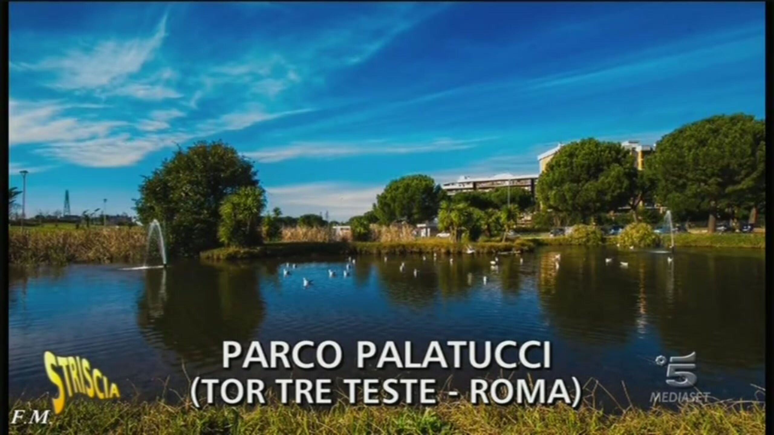 Parco Palatucci (Tor Tre Teste – Roma) - Striscia la notizia