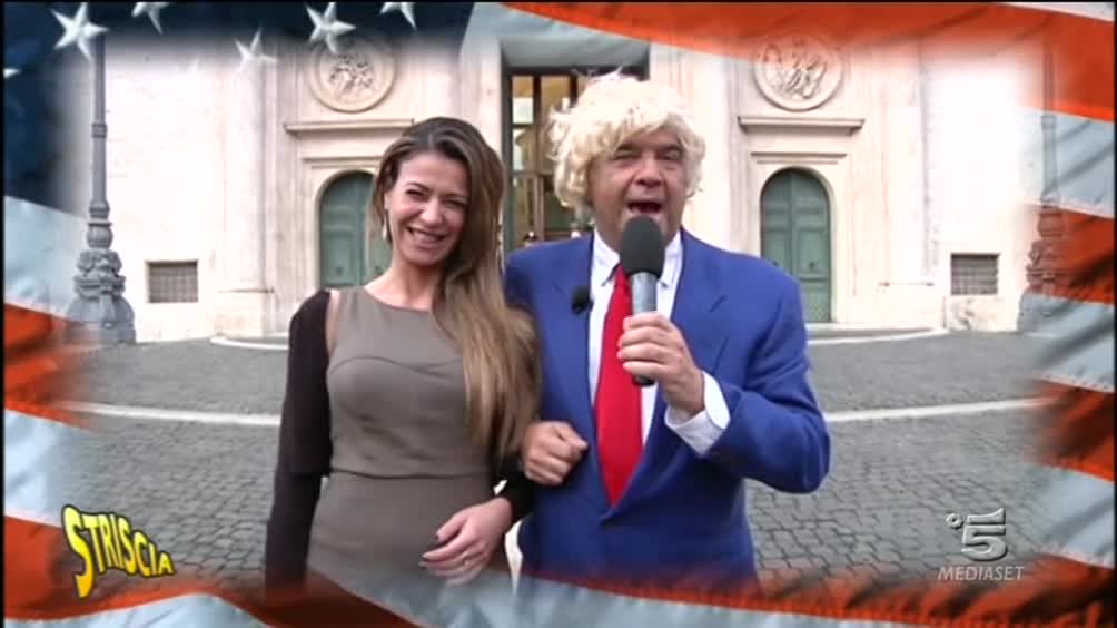 Trump mania - Striscia la notizia