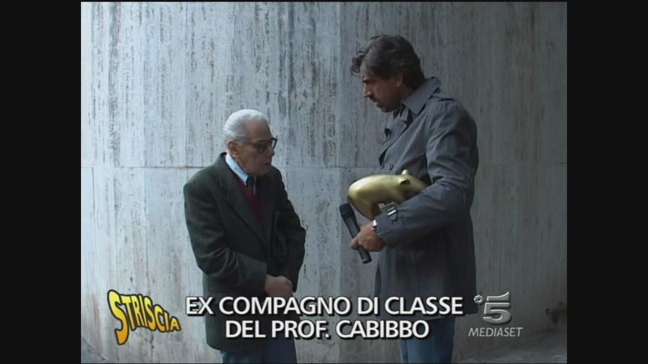 Tapiro a Nicola Cabibbo - Striscia la notizia
