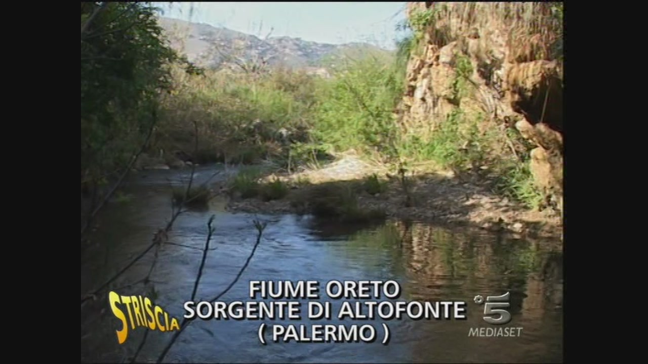 Fiume Oreto - Striscia la notizia