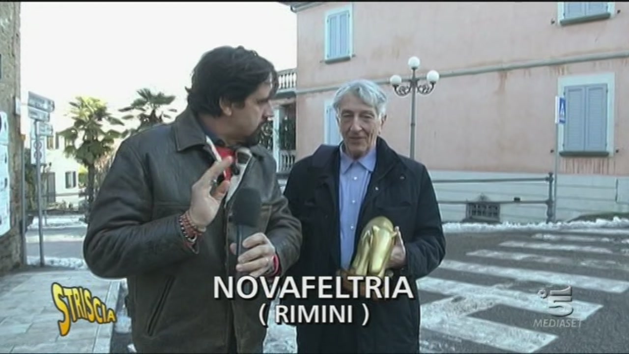 Tapiro d’oro a Corrado Augias - Striscia la notizia