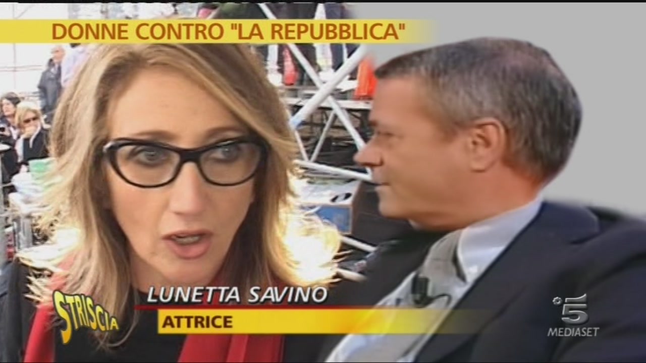 Donne contro La Repubblica - Striscia la notizia