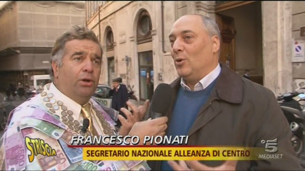 Pionati con la camicia - Striscia la notizia