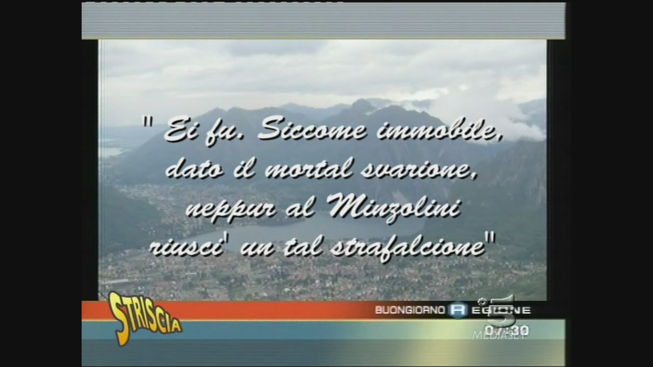 Cinque maggio - Striscia la notizia