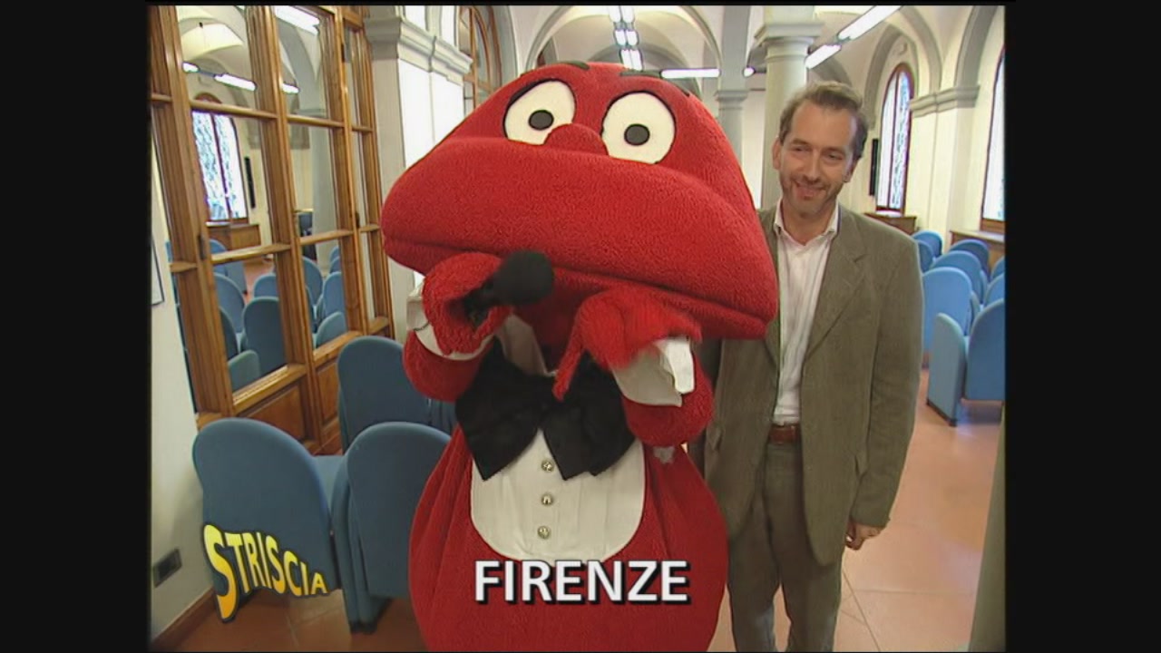 Il Gabibbo a Firenze - Striscia la notizia