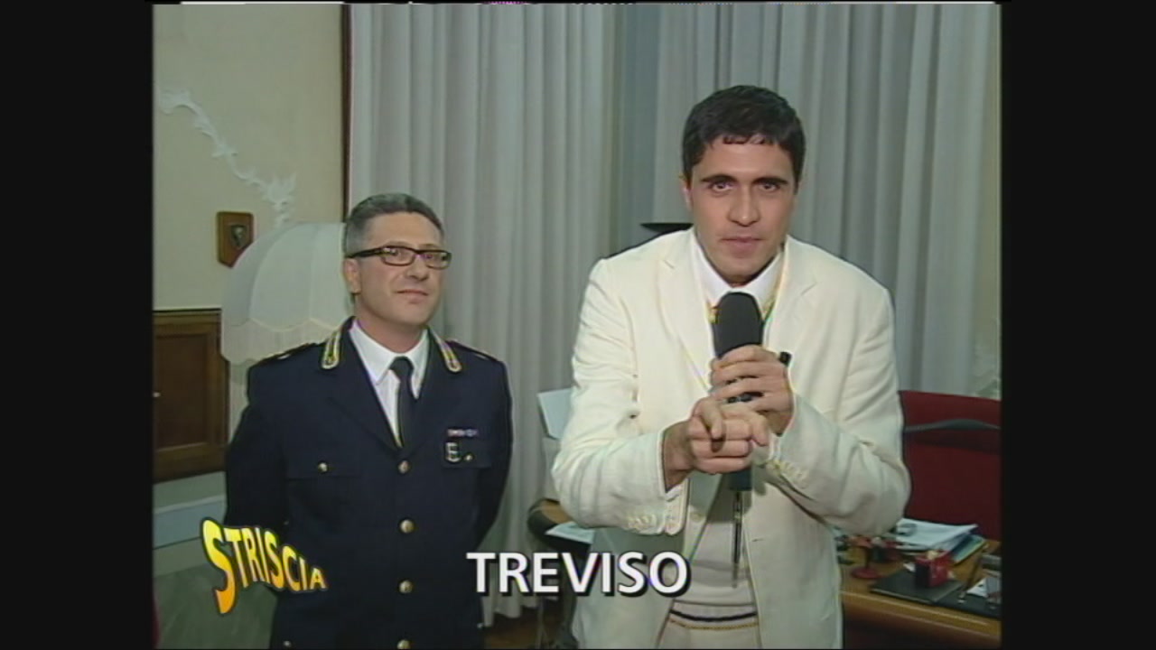 Moreno Morello a Treviso - Striscia la notizia