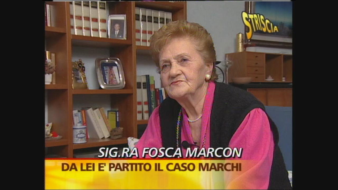 Testimonianza Fosca Marcon - Striscia la notizia