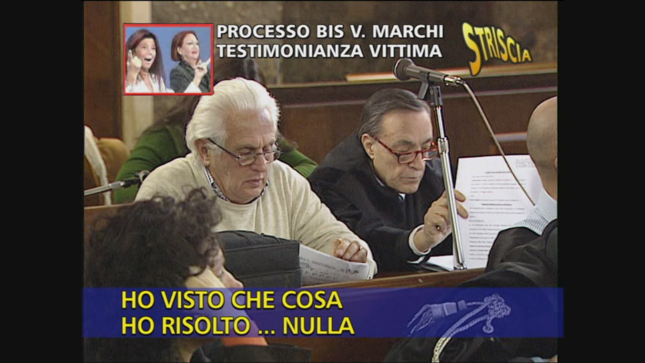 Caso Marchi - Striscia la notizia