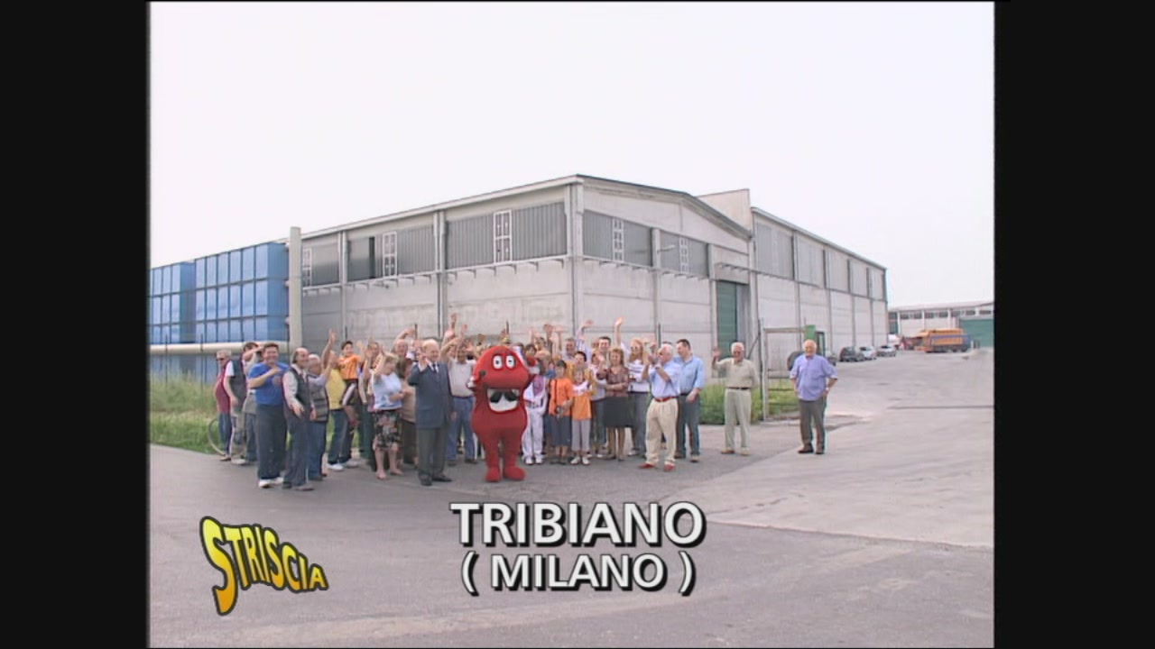 Il Gabibbo a Tribiano - Striscia la notizia