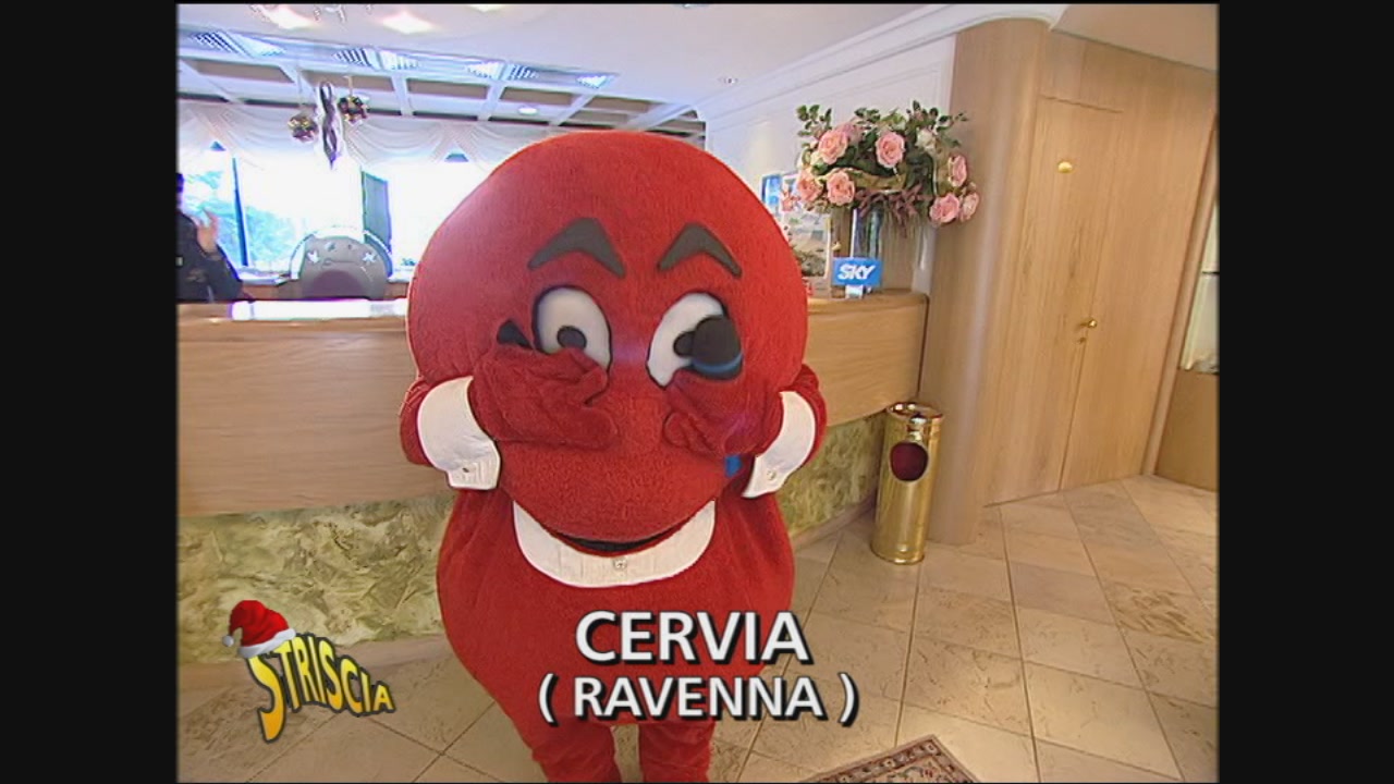 Gabibbo a Cervia - Striscia la notizia