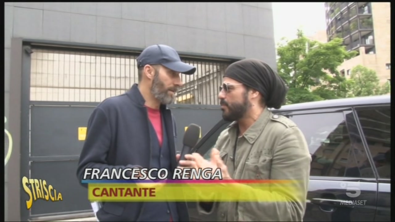 Intervista a Francesco Renga - Striscia la notizia