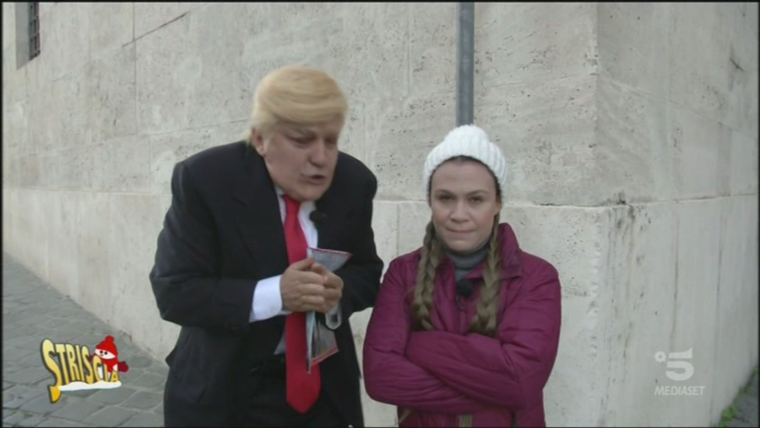 Il Trump di Ballantini - Striscia la notizia