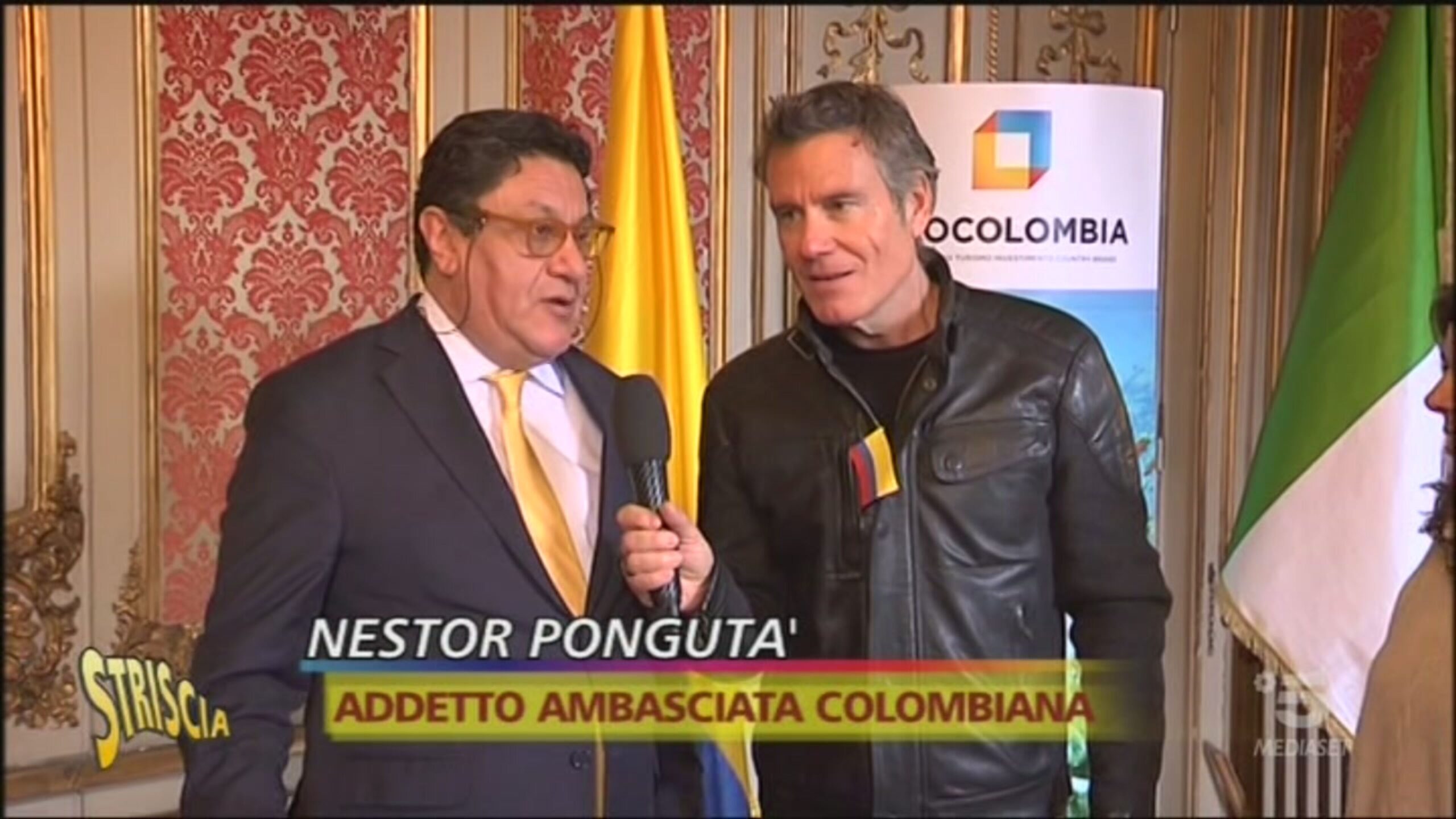 Jimmy Ghione e la cittadinanza colombiana - Striscia la notizia