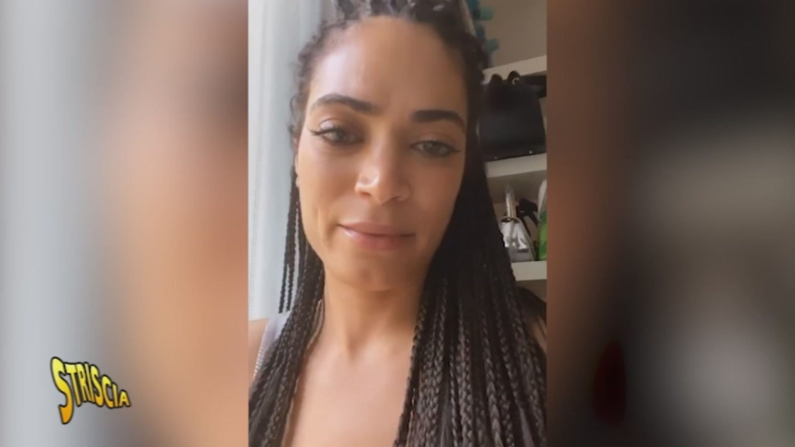 Elodie difende Sergio Sylvestre - Striscia la notizia