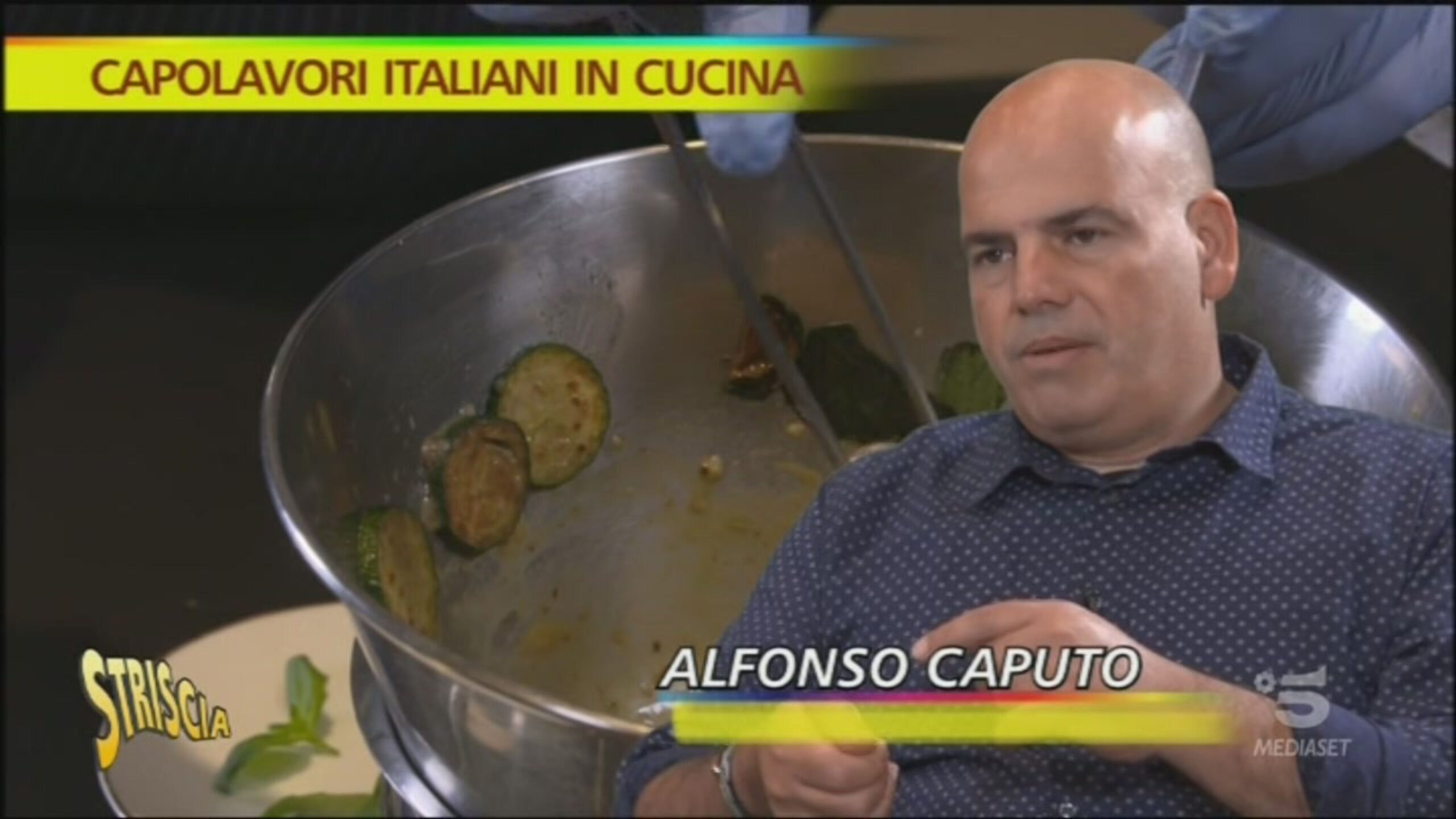 Capolavori Italiani in Cucina, intervista ad Alfonso Caputo - Striscia ...
