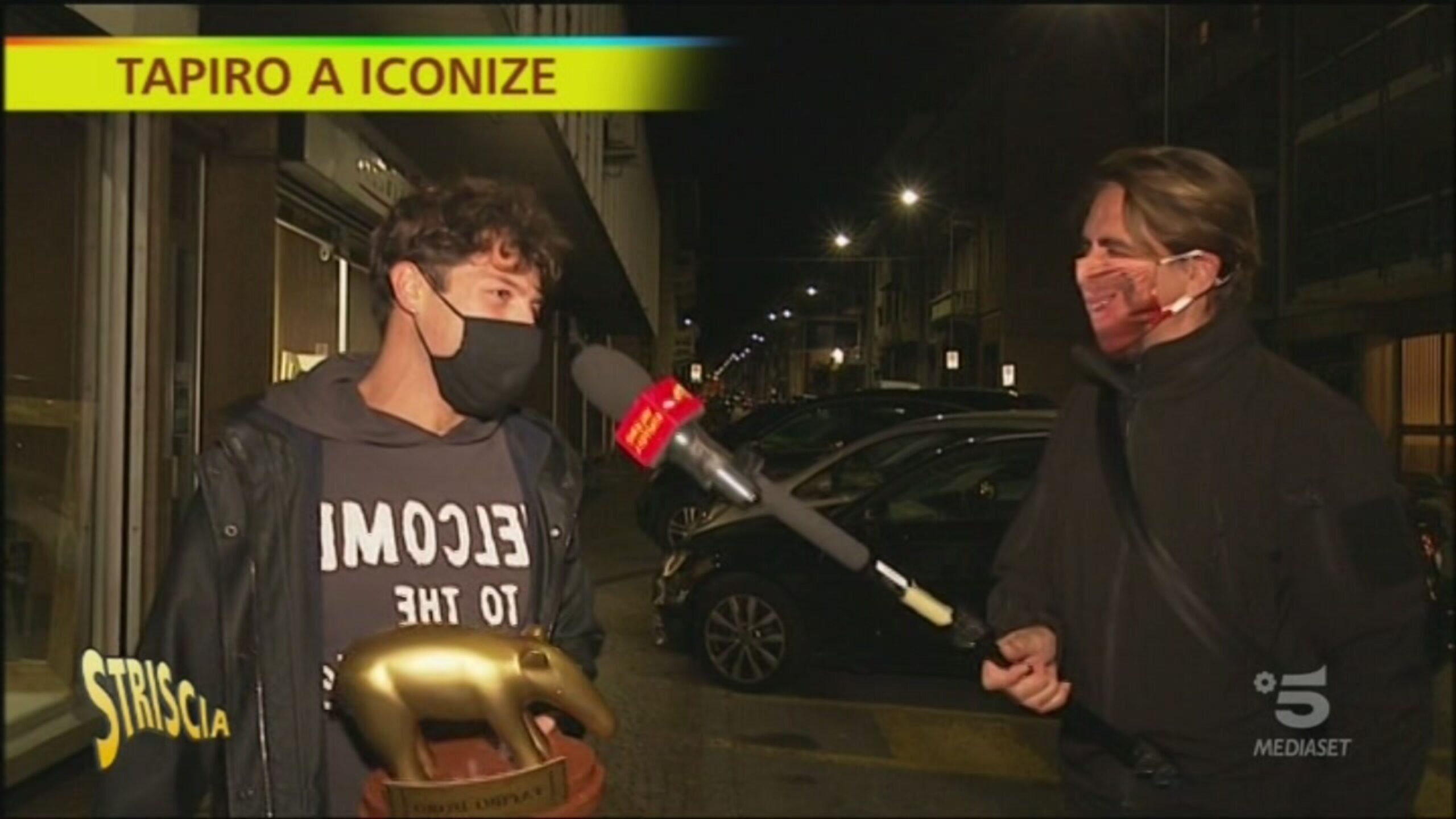 Tapiro d’oro a Iconize - Striscia la notizia