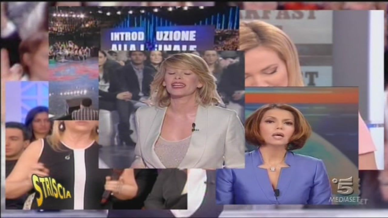 La macchina del fango sulle conduttrici tv italiane - Striscia la notizia