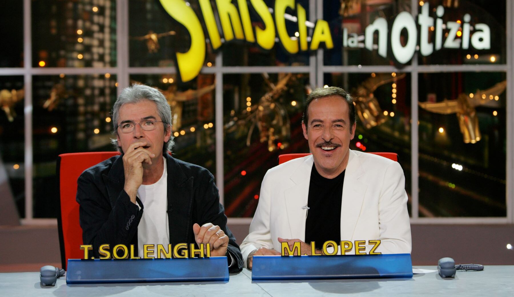 Tullio Solenghi e Massimo Lopez – Striscia la notizia