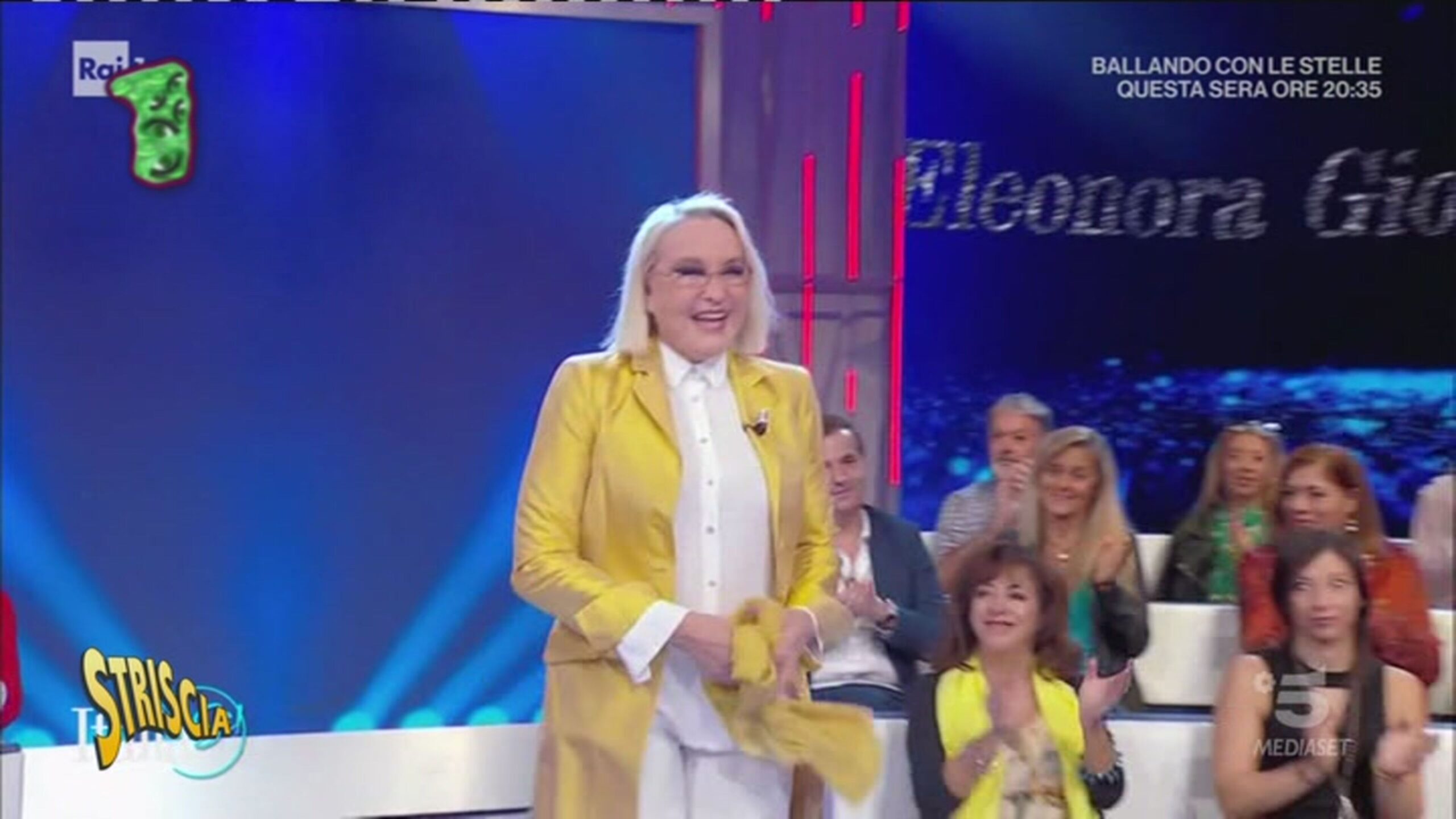 Eleonora Giorgi, una caduta da trionfo - Striscia la notizia