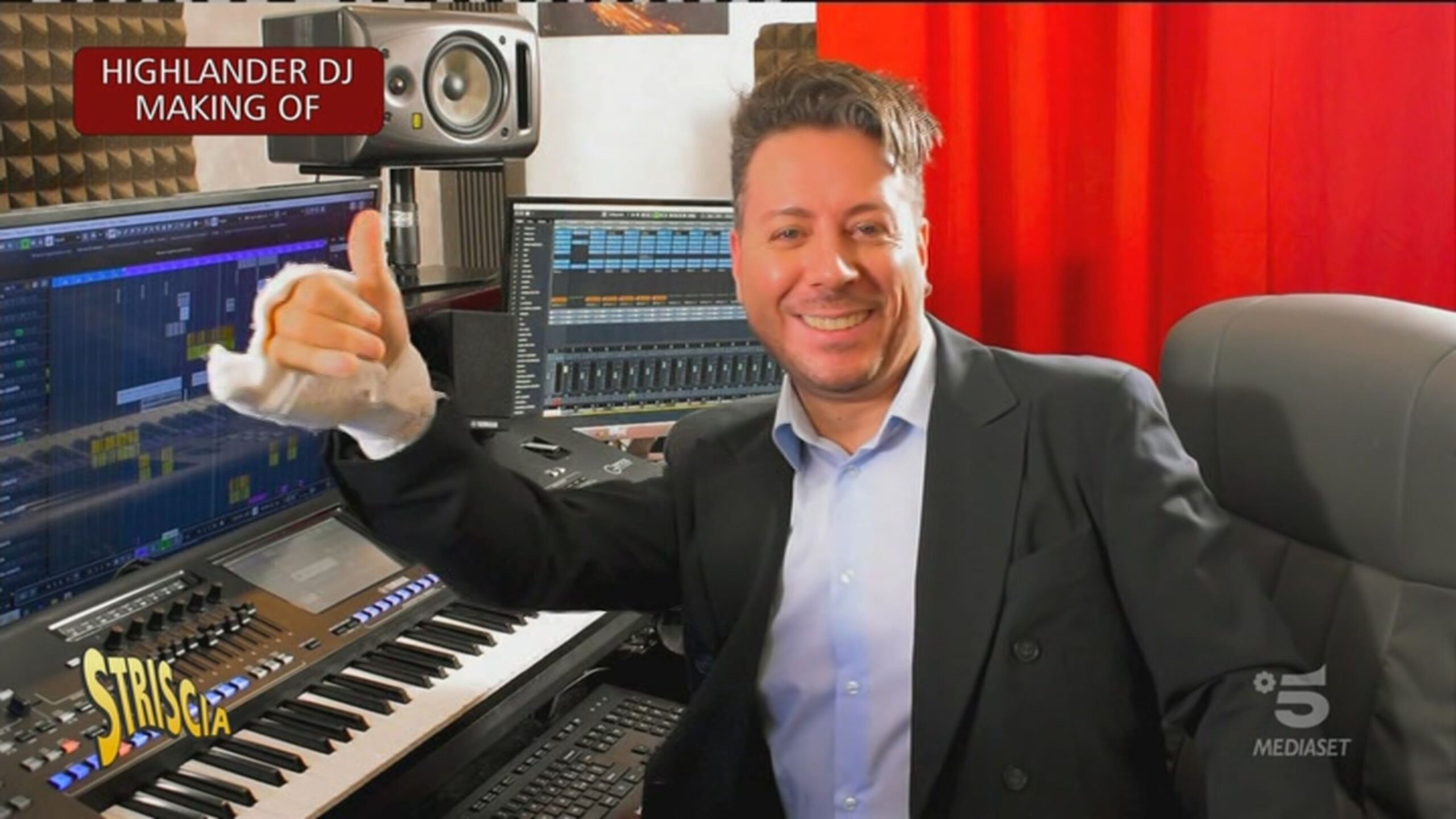 Come nascono i deepfake di Highlander Dj: il making of - Striscia la ...