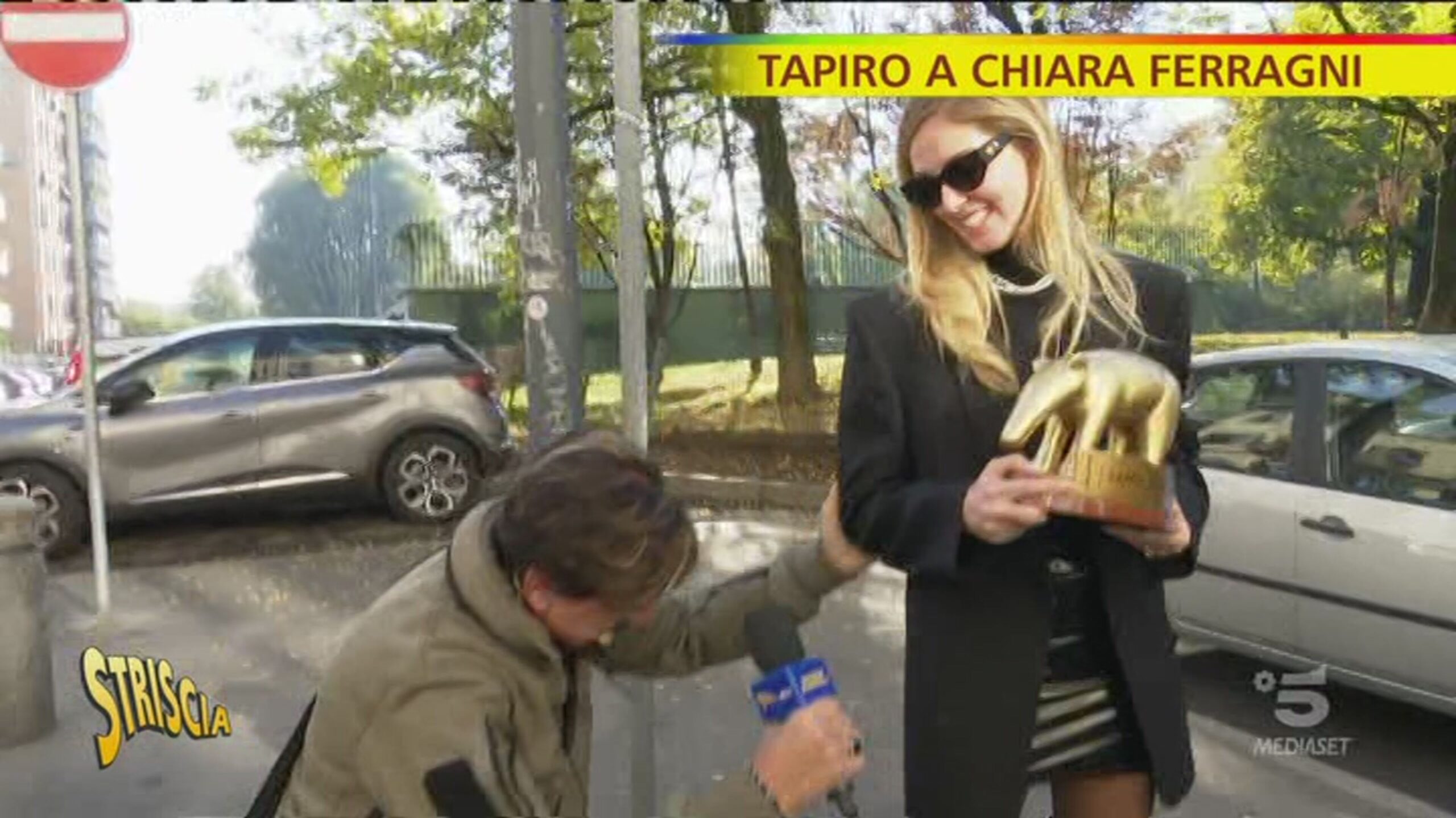 Tapiro d’oro a Chiara Ferragni - Striscia la notizia