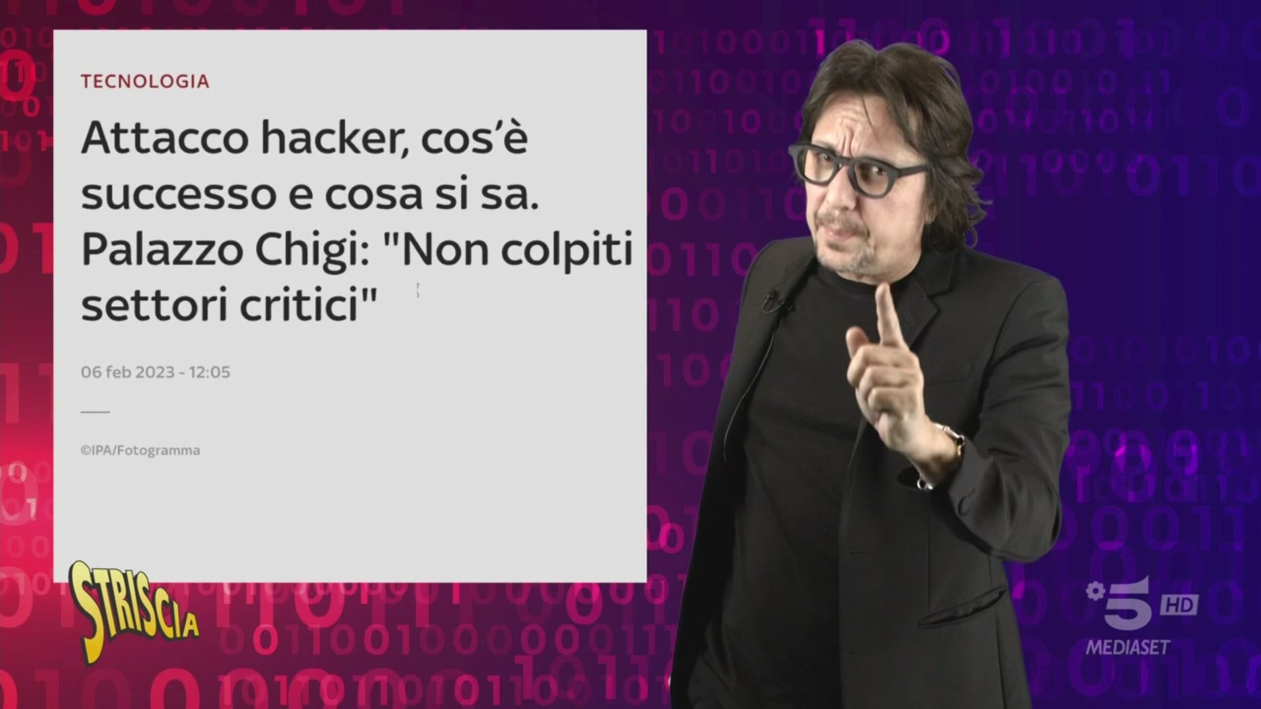 Attacco hacker all’Italia: come è andata veramente - Striscia la notizia