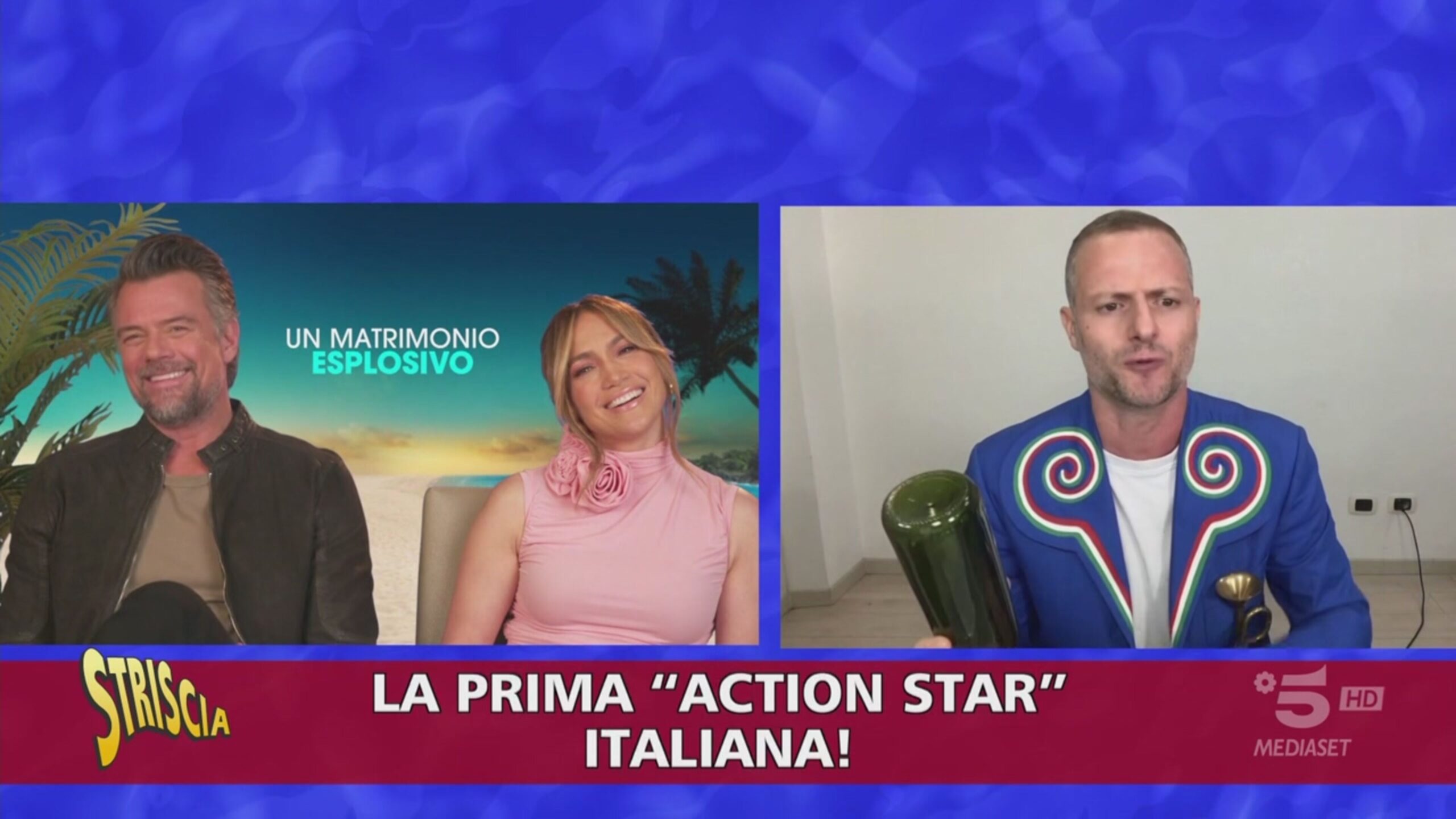 Missione Hollywood: Trombetta incontra Jennifer Lopez - Striscia la notizia