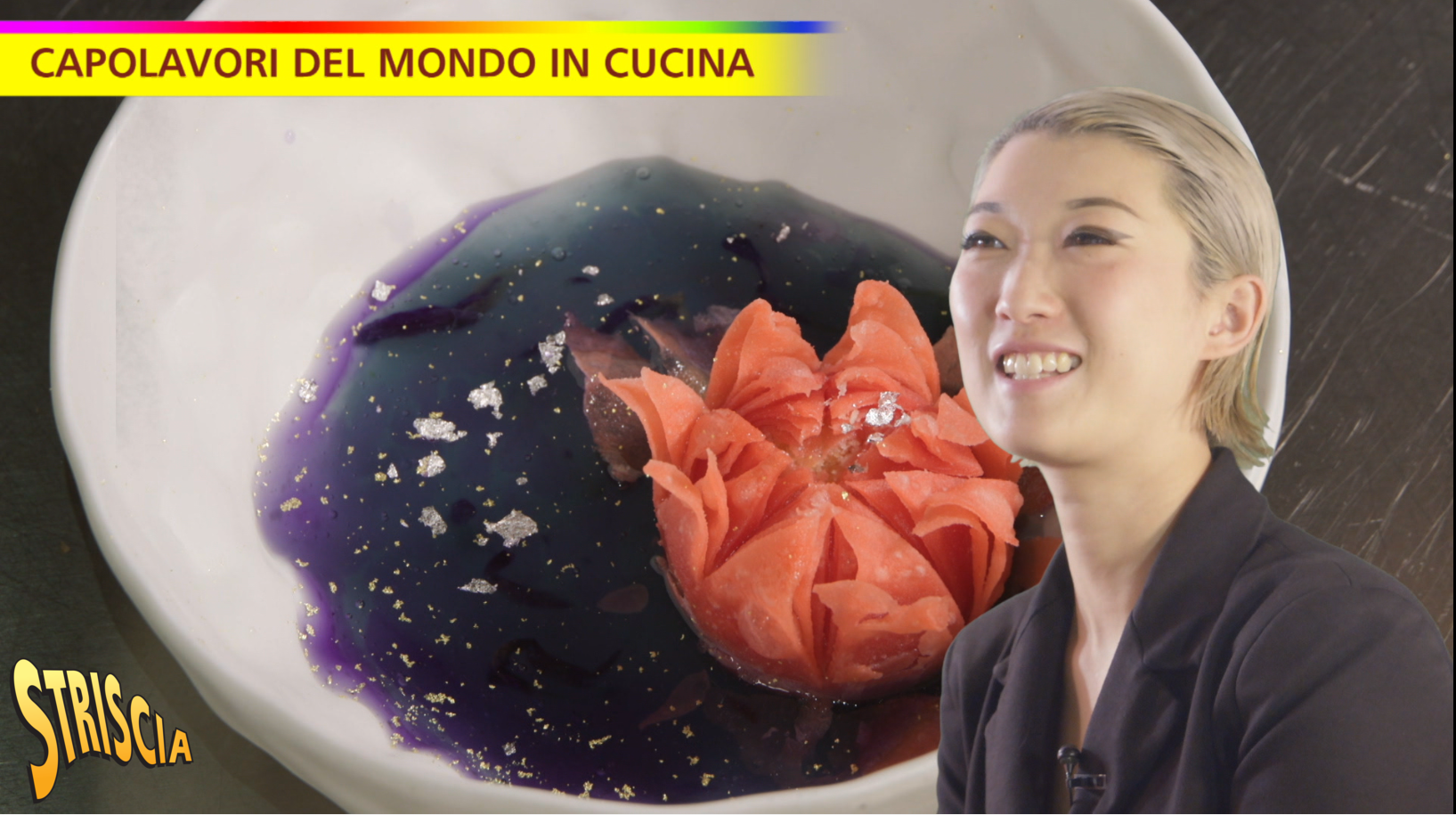 Stasera a Striscia, il dolce “Take me to Galaxy” di Xin Ge Liu ...