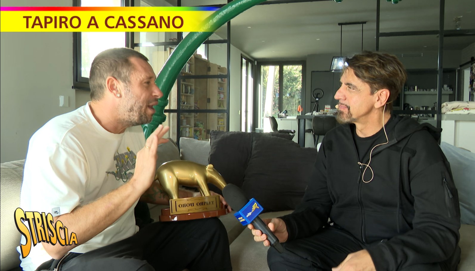 Stasera a Striscia Tapiro d’oro per Antonio Cassano - Striscia la notizia