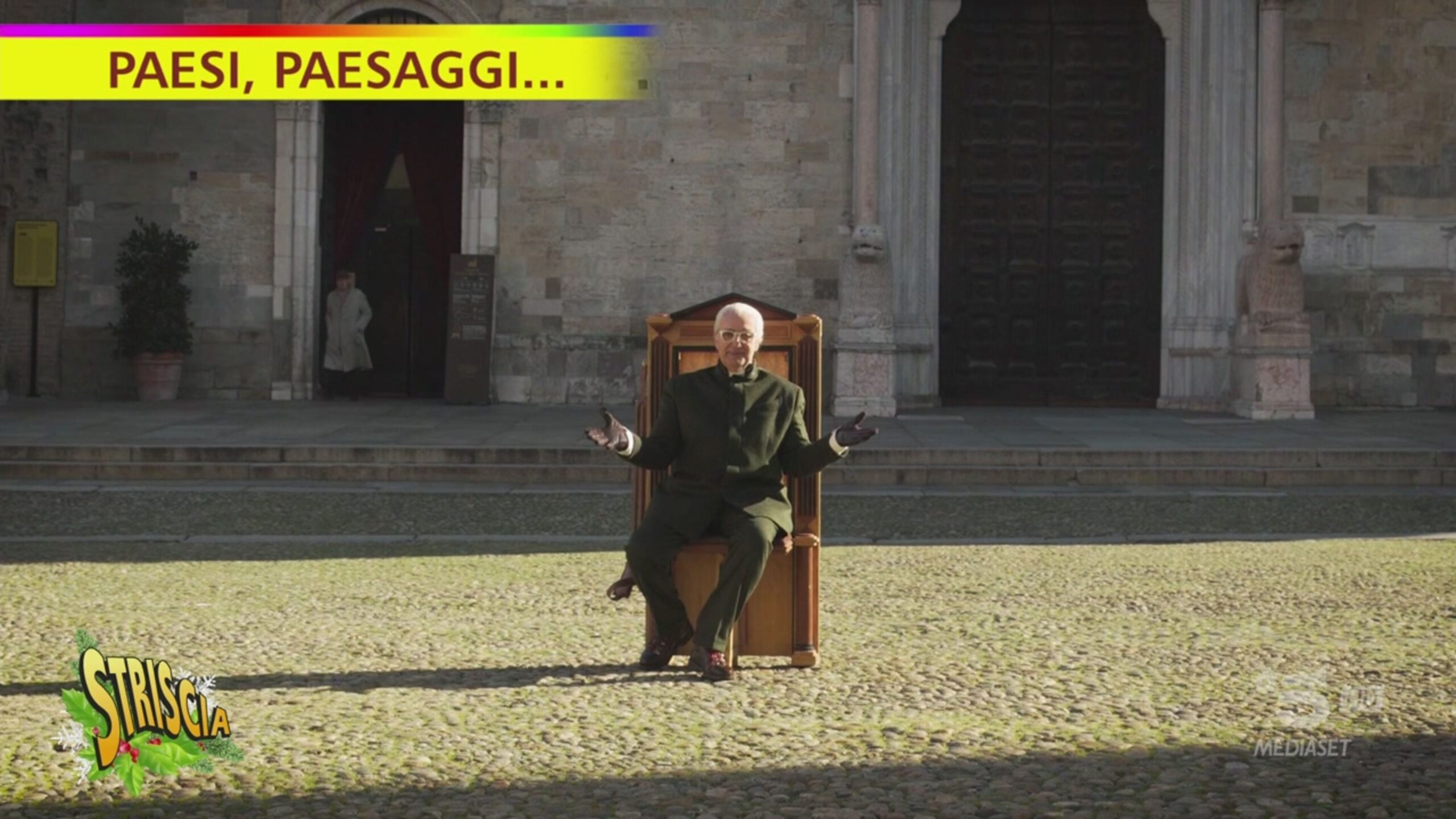 Parma, Davide Rampello e i gelati della memoria - Striscia la notizia