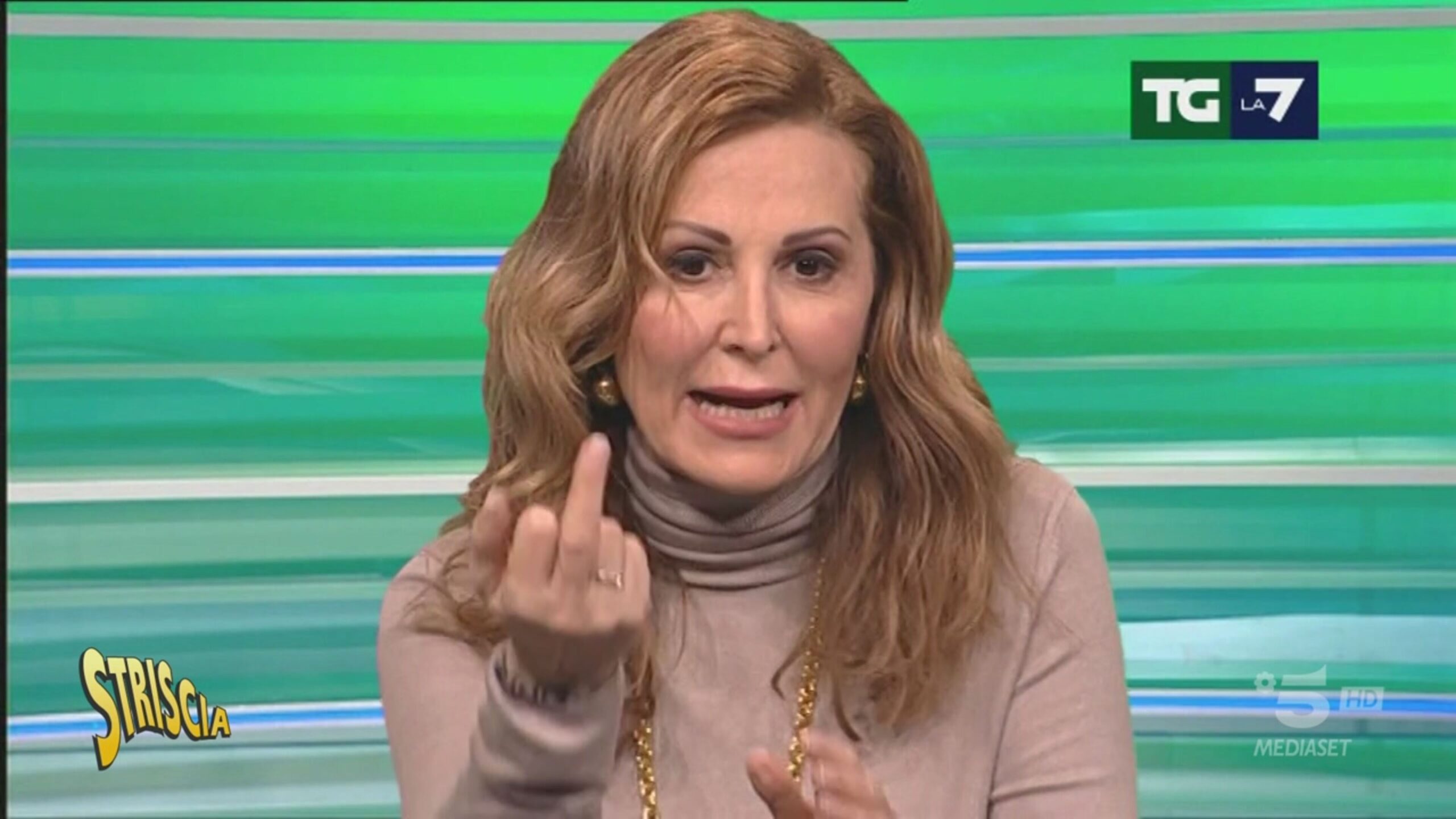 Daniela Santanchè a Fatti e rifatti: ci sono problemi col viso ...