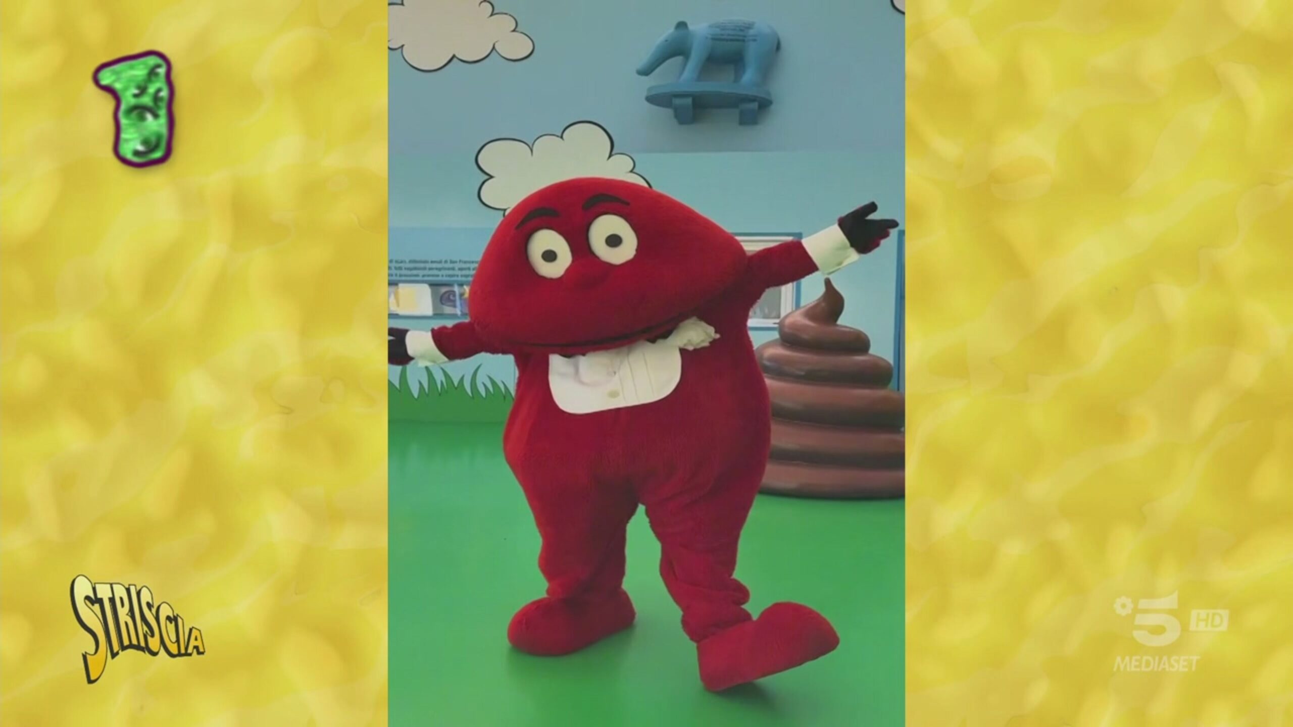 Lo Slickback del Gabibbo, il ballo virale del momento - Striscia la notizia