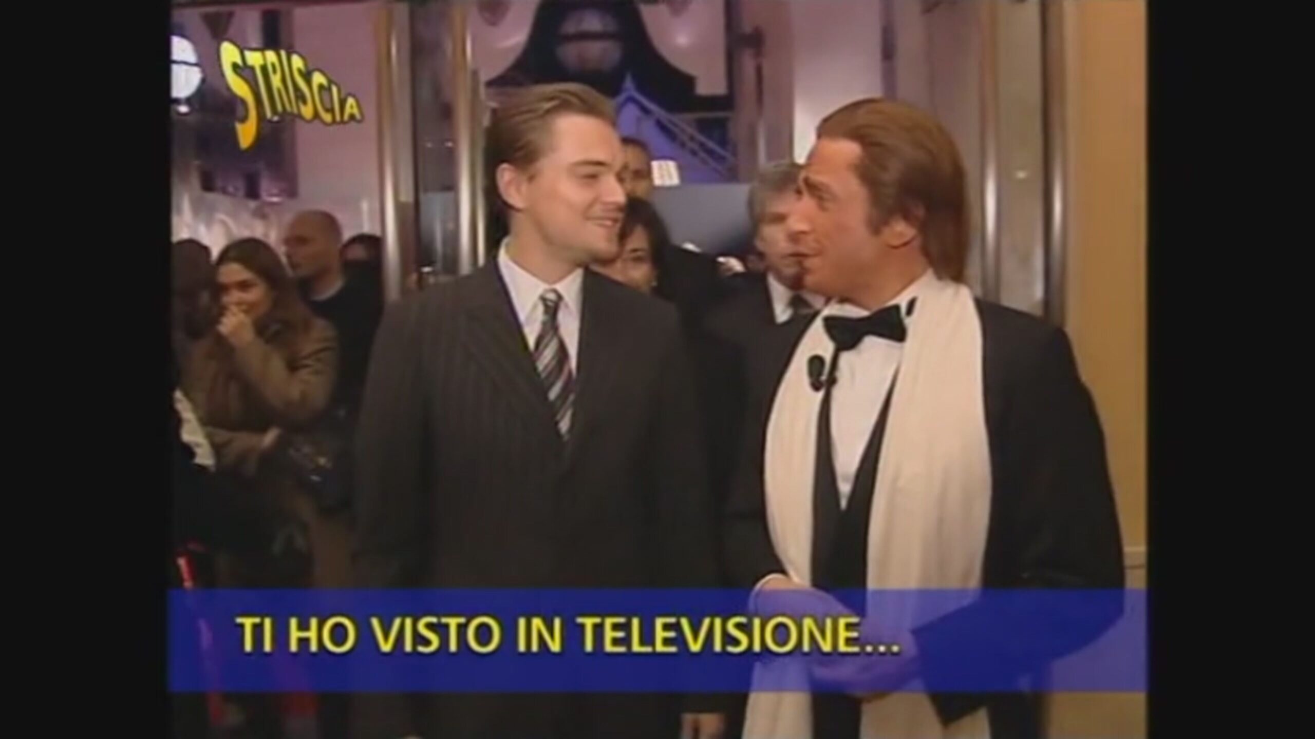 Striscia festeggia i 50 anni di Leonardo DiCaprio rivedendo l’incontro ...