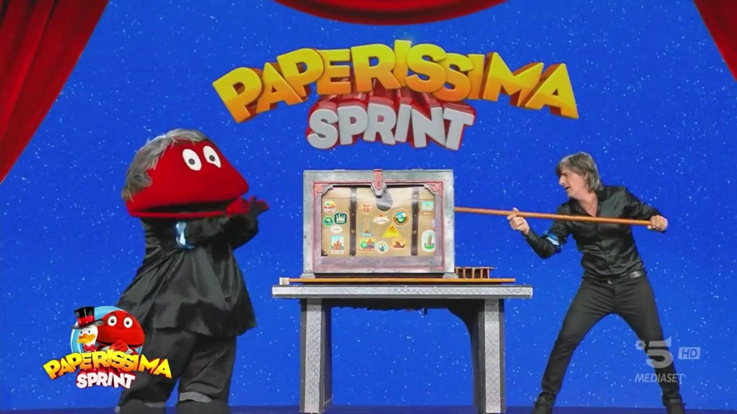 Paperissima Sprint, Roberta Lanfranchi sparisce nel baule del Mago ...