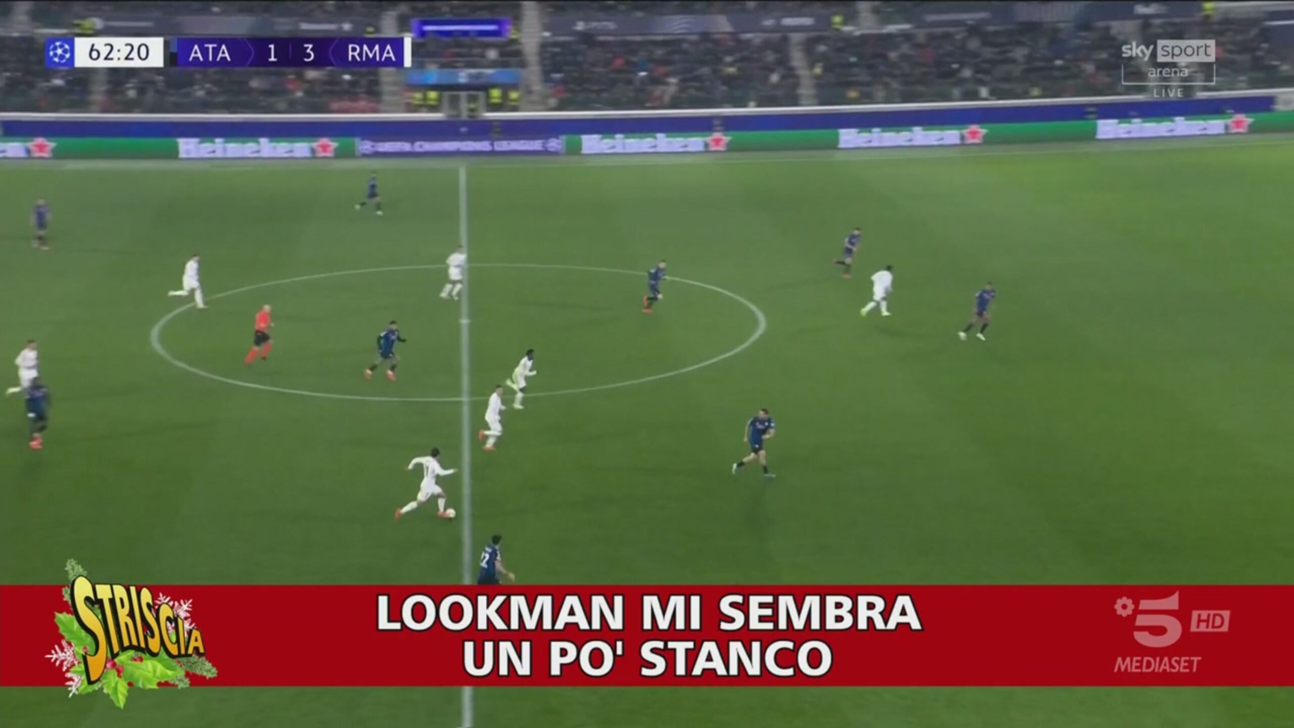 Striscioni: Caressa “profetico” in Atalanta-Real Madrid e Fonseca si ...