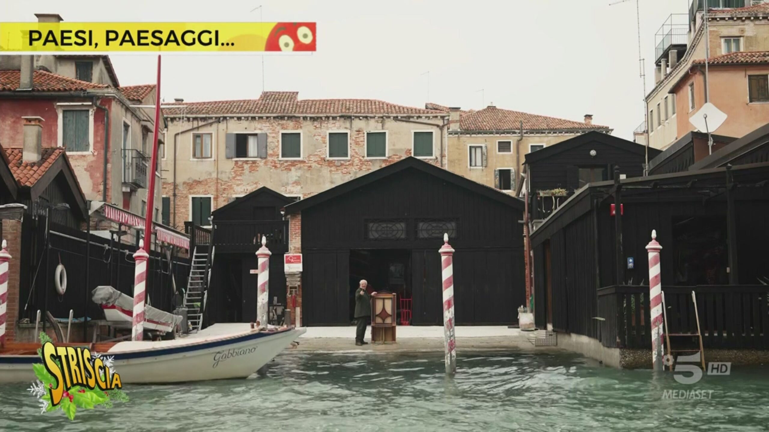 Davide Rampello alla scoperta dello Squero Vecio di Venezia - Striscia ...