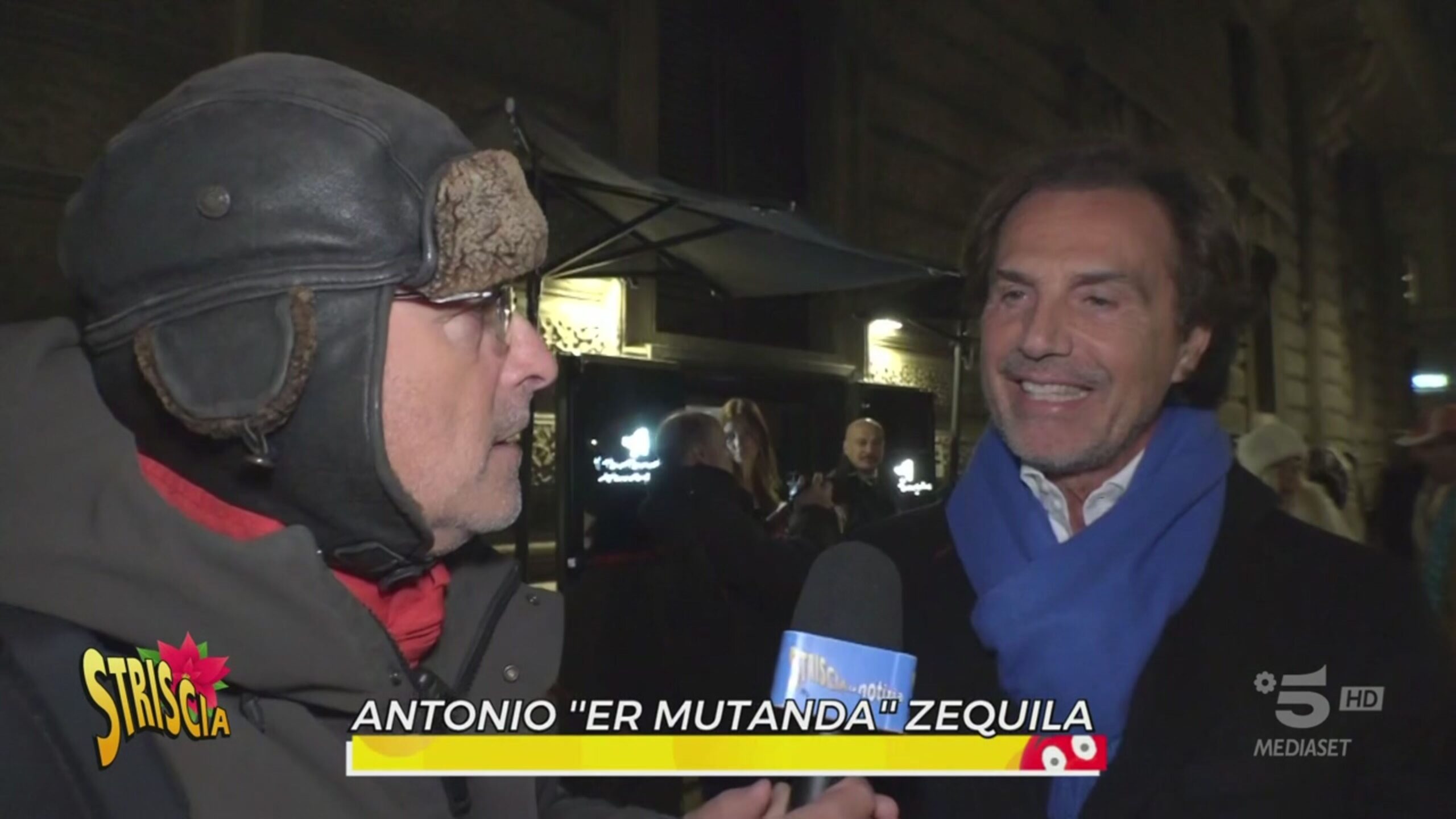 Lucci alla presentazione del libro di Antonio Zequila - Striscia la notizia