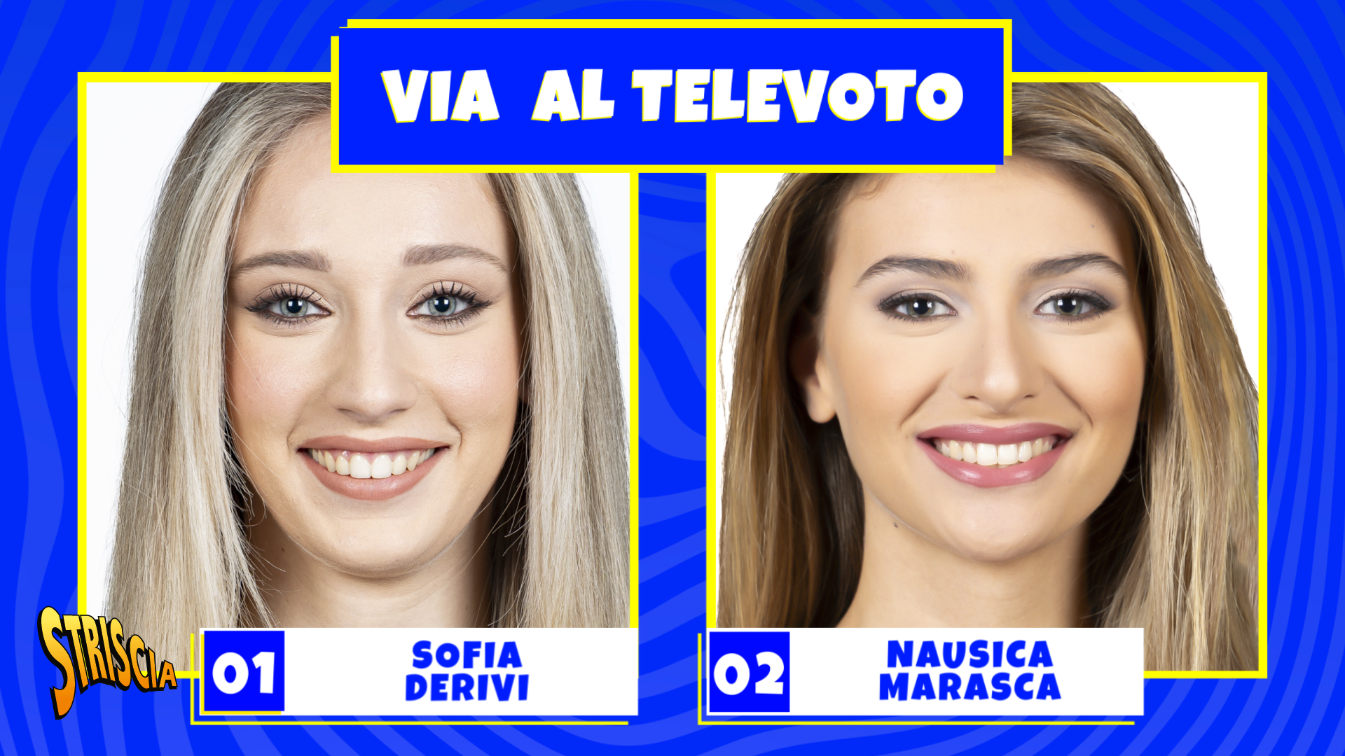 Seconda semifinale per scegliere la Velina bionda di Striscia: vota da casa Sofia Derivi o ...