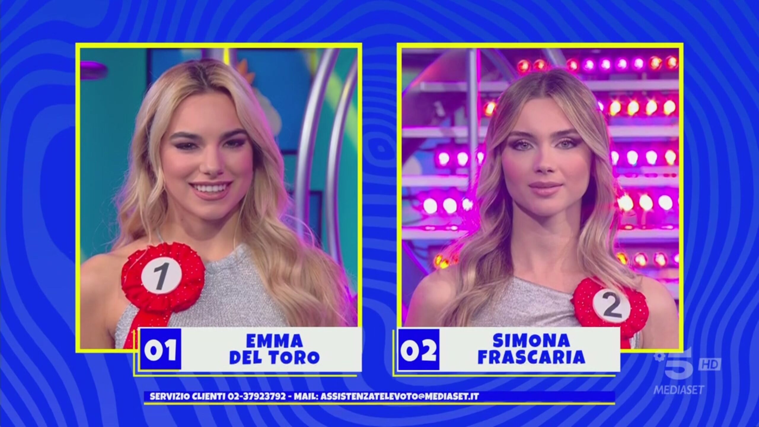 Velina bionda, vota la tua preferita tra Emma Del Toro e Simona ...