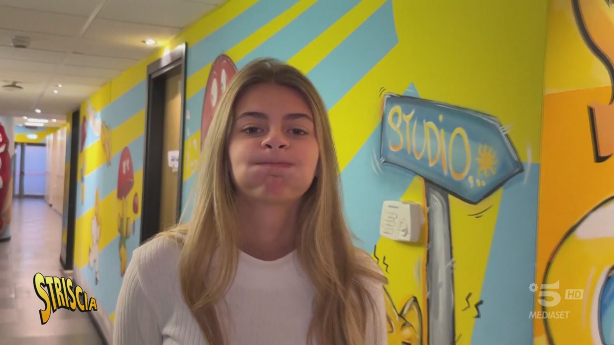 Il video del backstage dell’aspirante Velina Nausica Marasca - Striscia la notizia