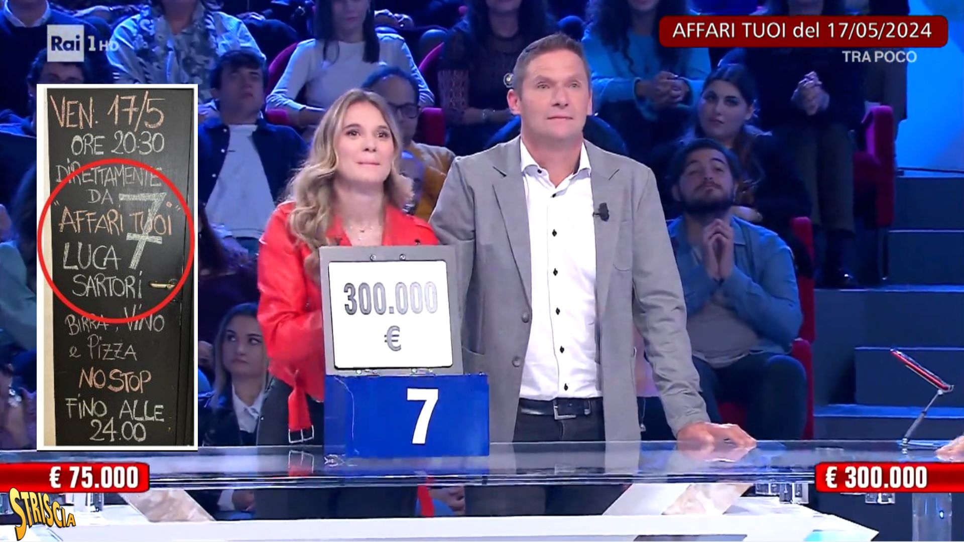 Stasera a Striscia, Affari tuoi: il caso del concorrente conosciuto da ...