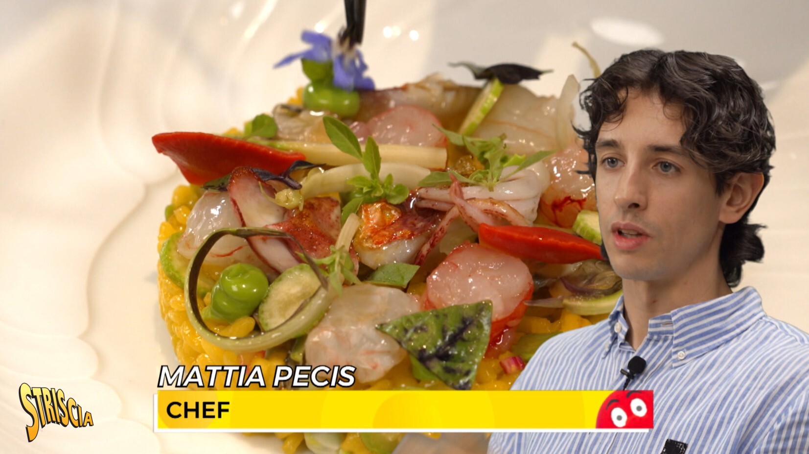 Stasera a Striscia: l'”Insalata di Riso” di Mattia Pecis - Striscia la ...