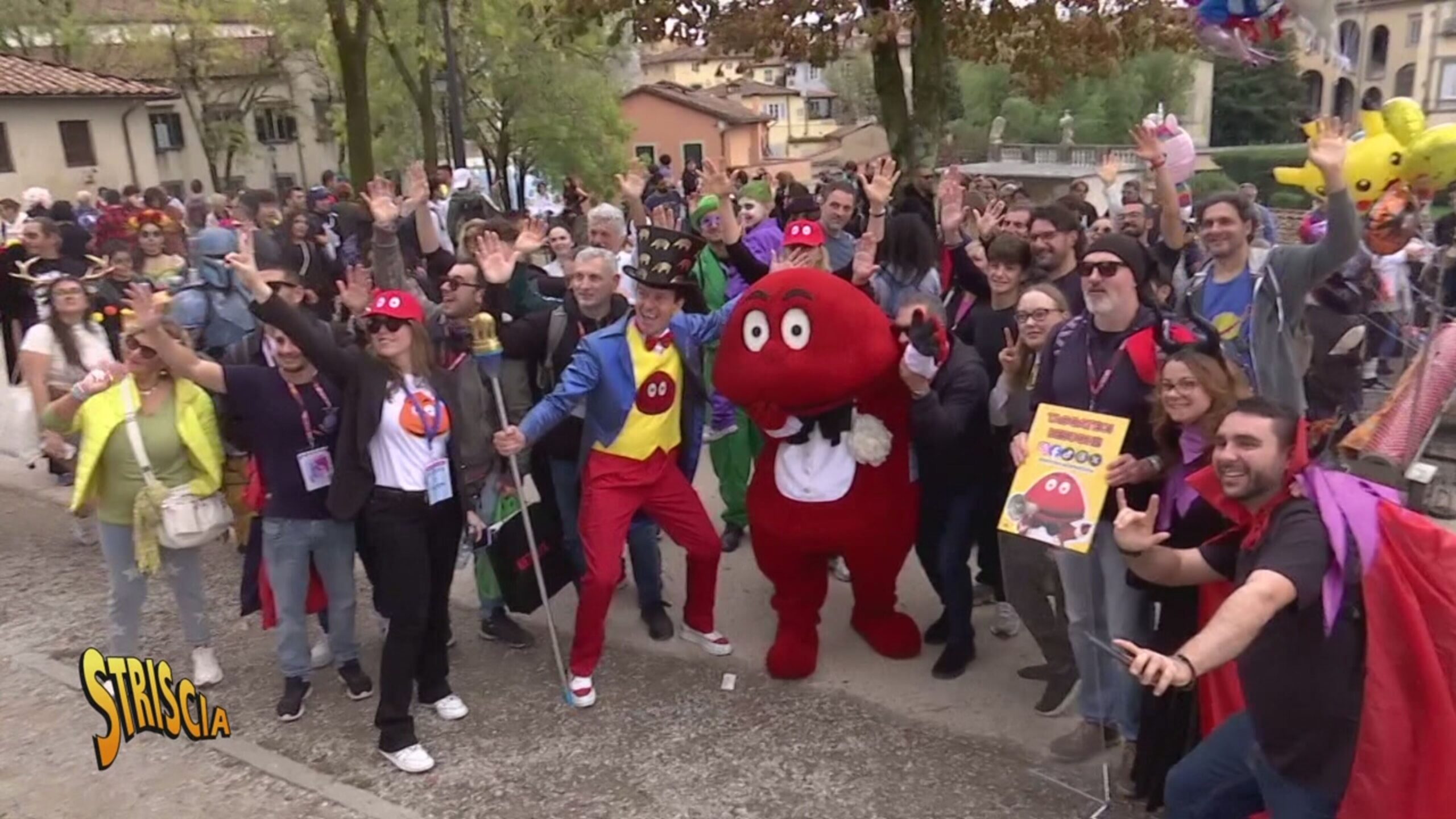 Il Gabibbo al Lucca Comics & Games 2025 - Striscia la notizia